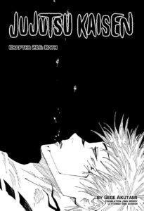 Jujutsu Kaisen, Chapter 216 - JJK Read