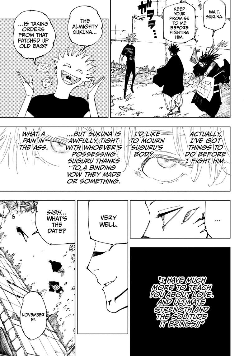 Jujutsu Kaisen, Chapter 221 - JJK Read