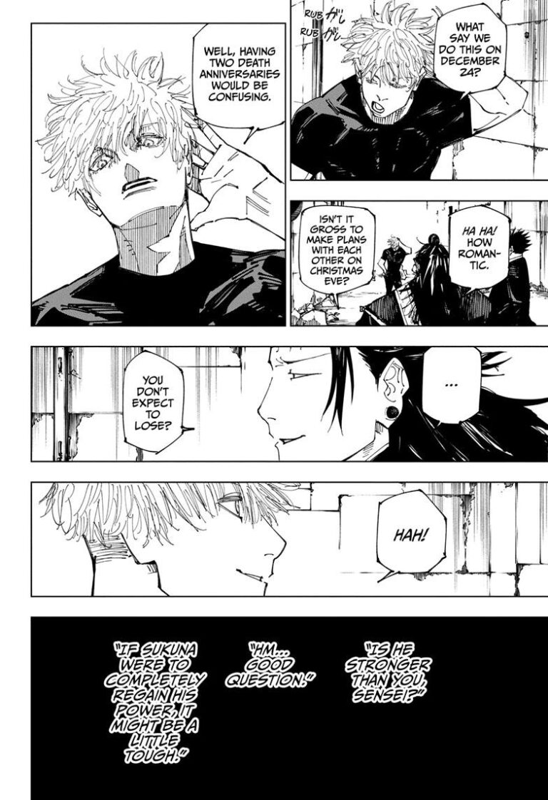 Jujutsu Kaisen, Chapter 221 - JJK Read