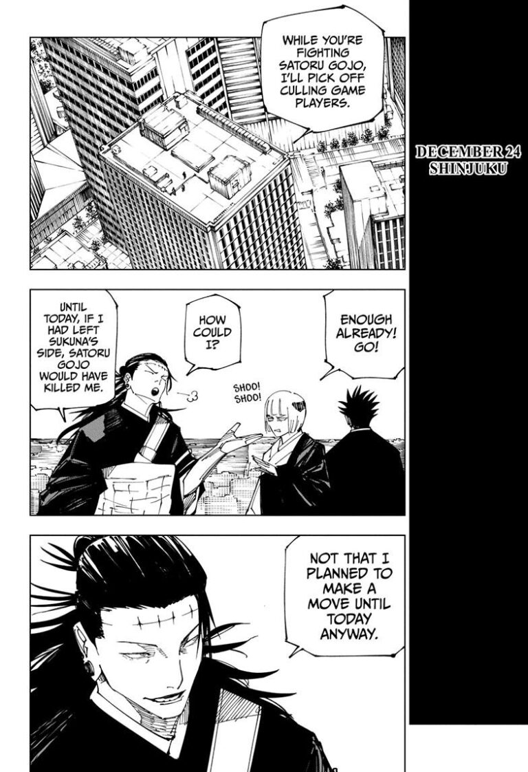 Jujutsu Kaisen, Chapter 222 - JJK Read