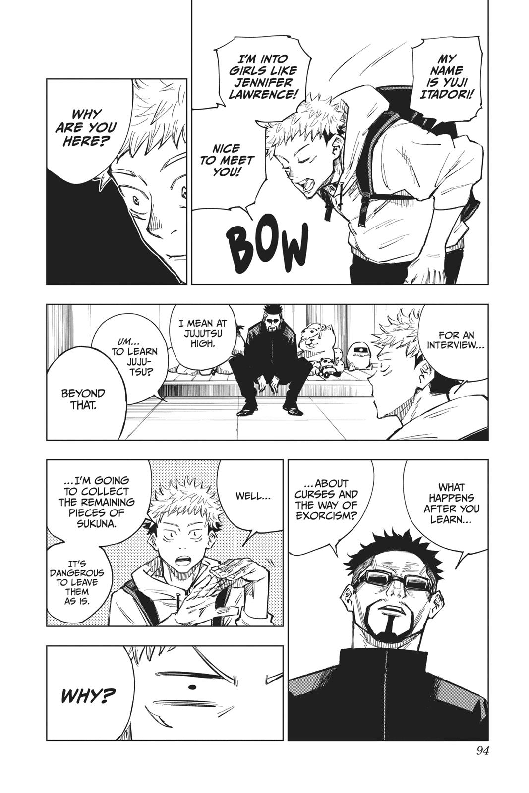 Jujutsu Kaisen, Chapter 3 - JJK Read