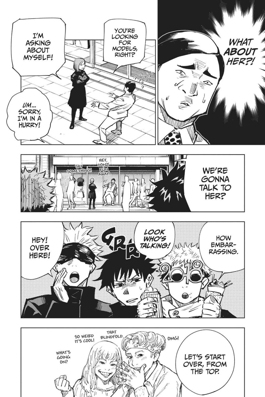 Jujutsu Kaisen, Chapter 4 - JJK Read