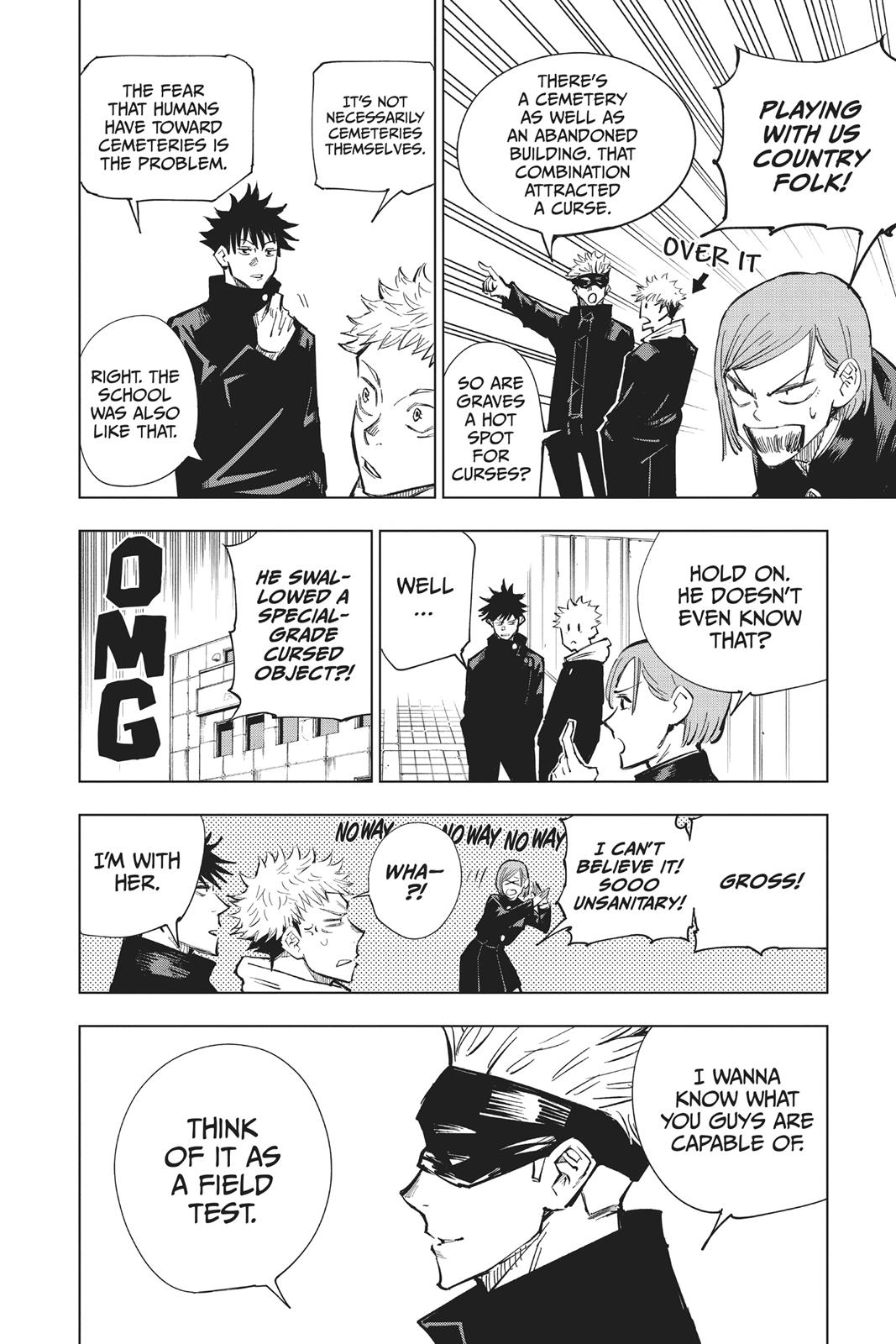 Jujutsu Kaisen, Chapter 4 - JJK Read