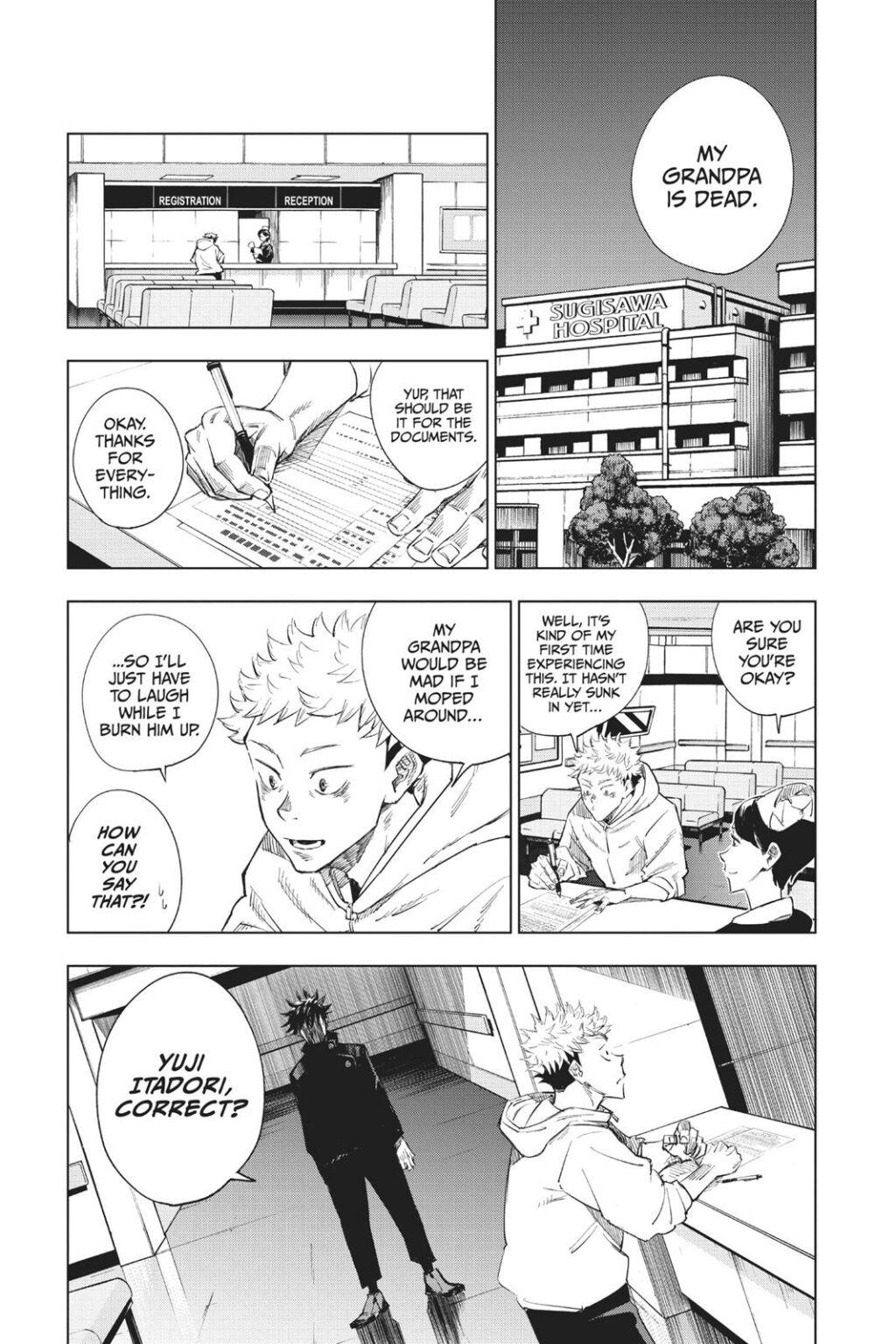 Jujutsu Kaisen, Chapter 1 - JJK Read