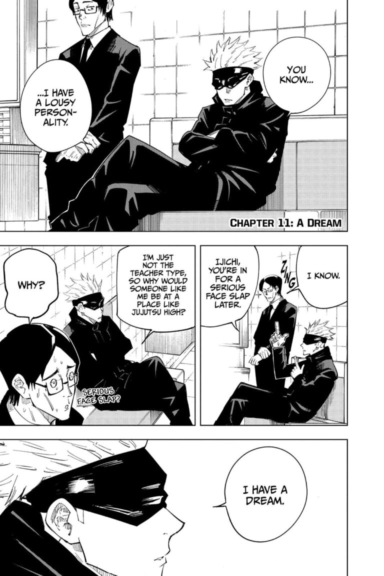 Jujutsu Kaisen Chapter 11 - JJK Read
