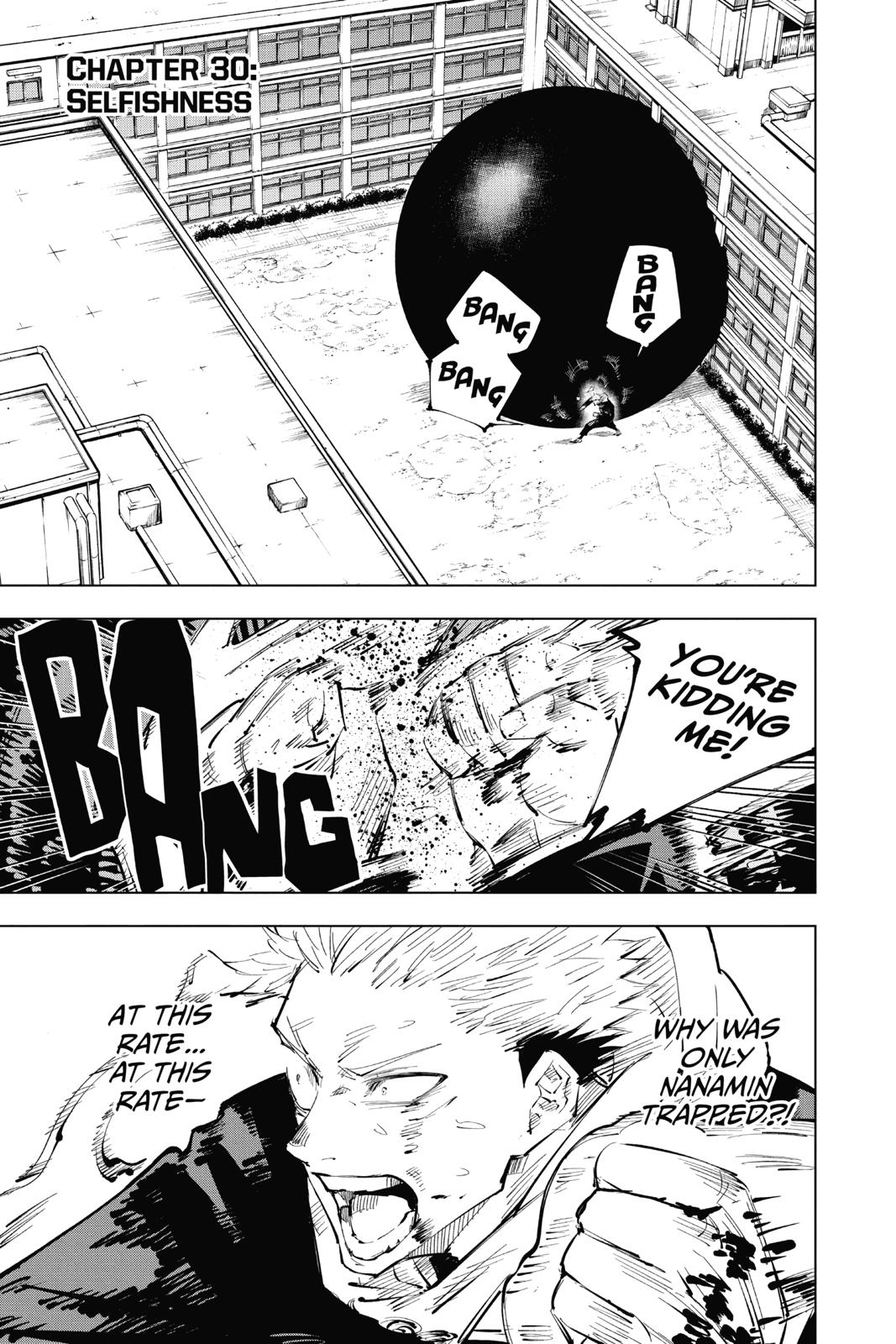 Jujutsu Kaisen Chapter 30 - JJK Read