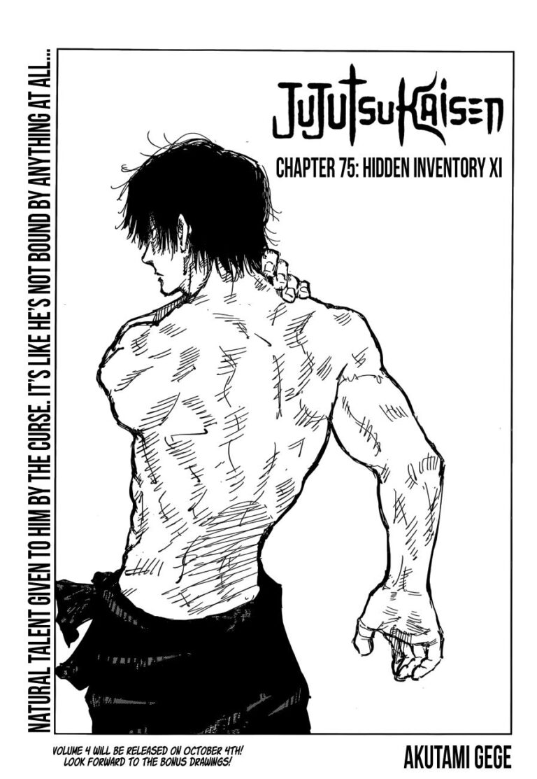 Jujutsu Kaisen Chapter 75 - JJK Read