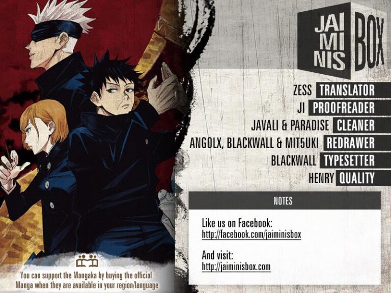 Jujutsu Kaisen Chapter 75 - JJK Read