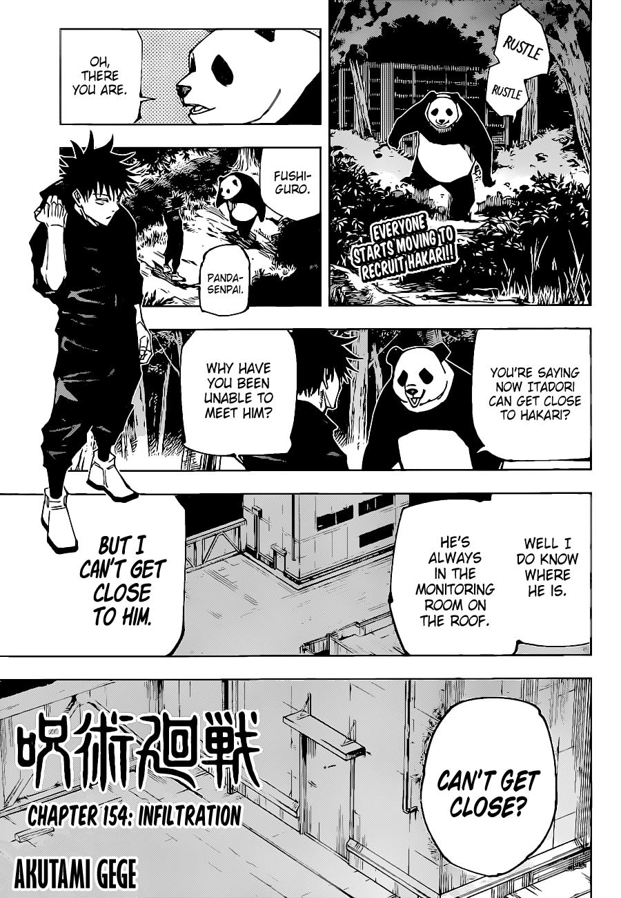Jujutsu Kaisen Chapter 154 - JJK Read