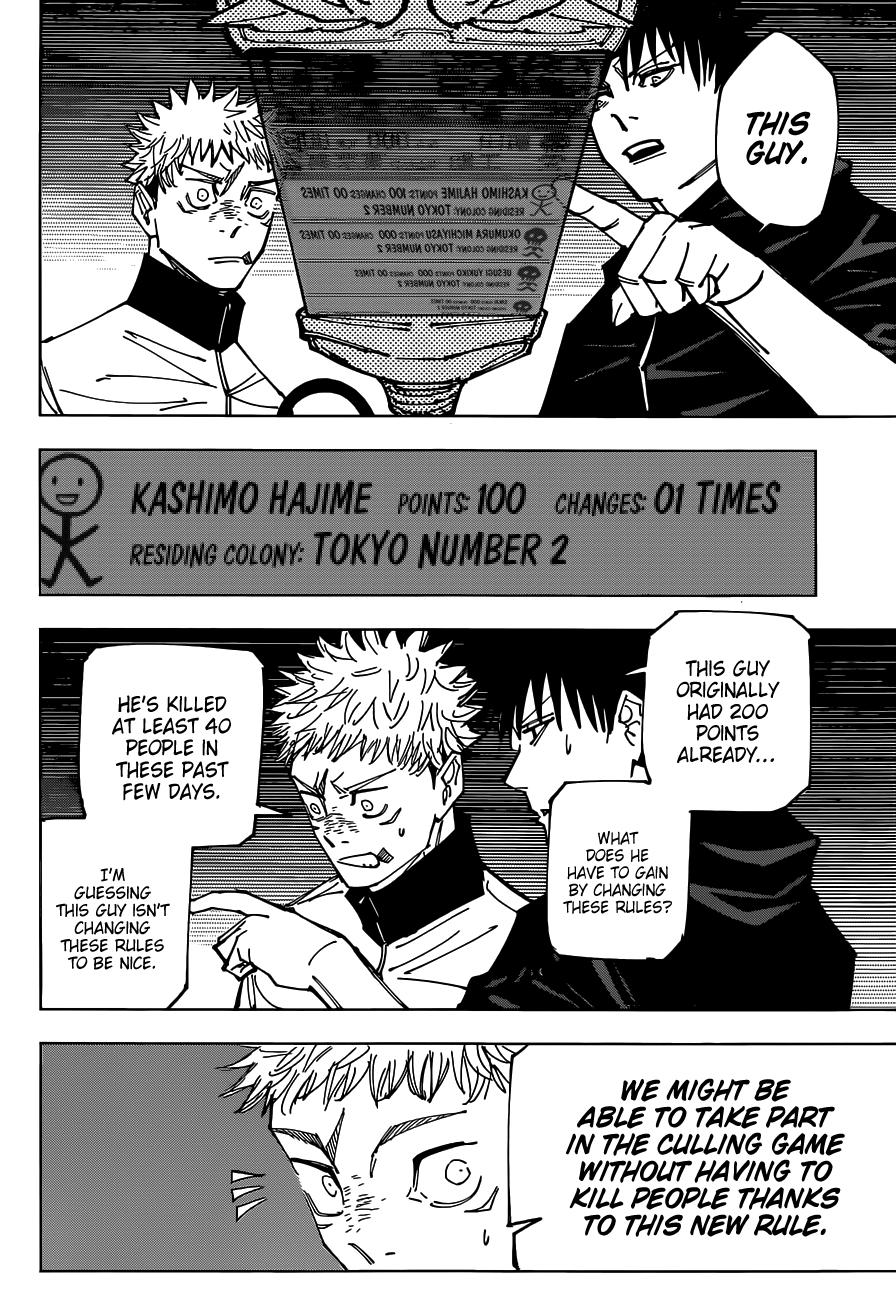 Jujutsu Kaisen Chapter 158 - JJK Read