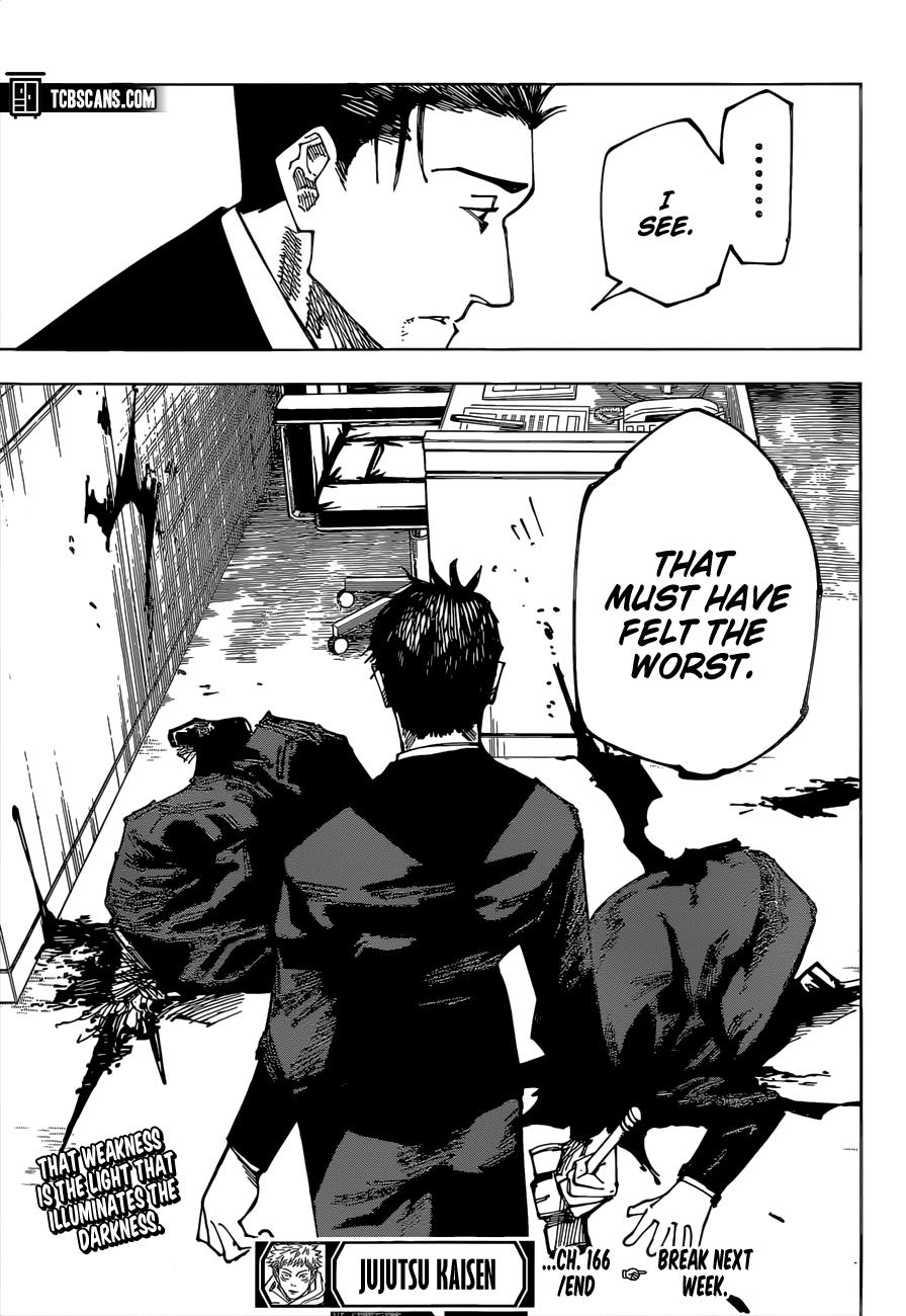 Jujutsu Kaisen Chapter 166 - JJK Read