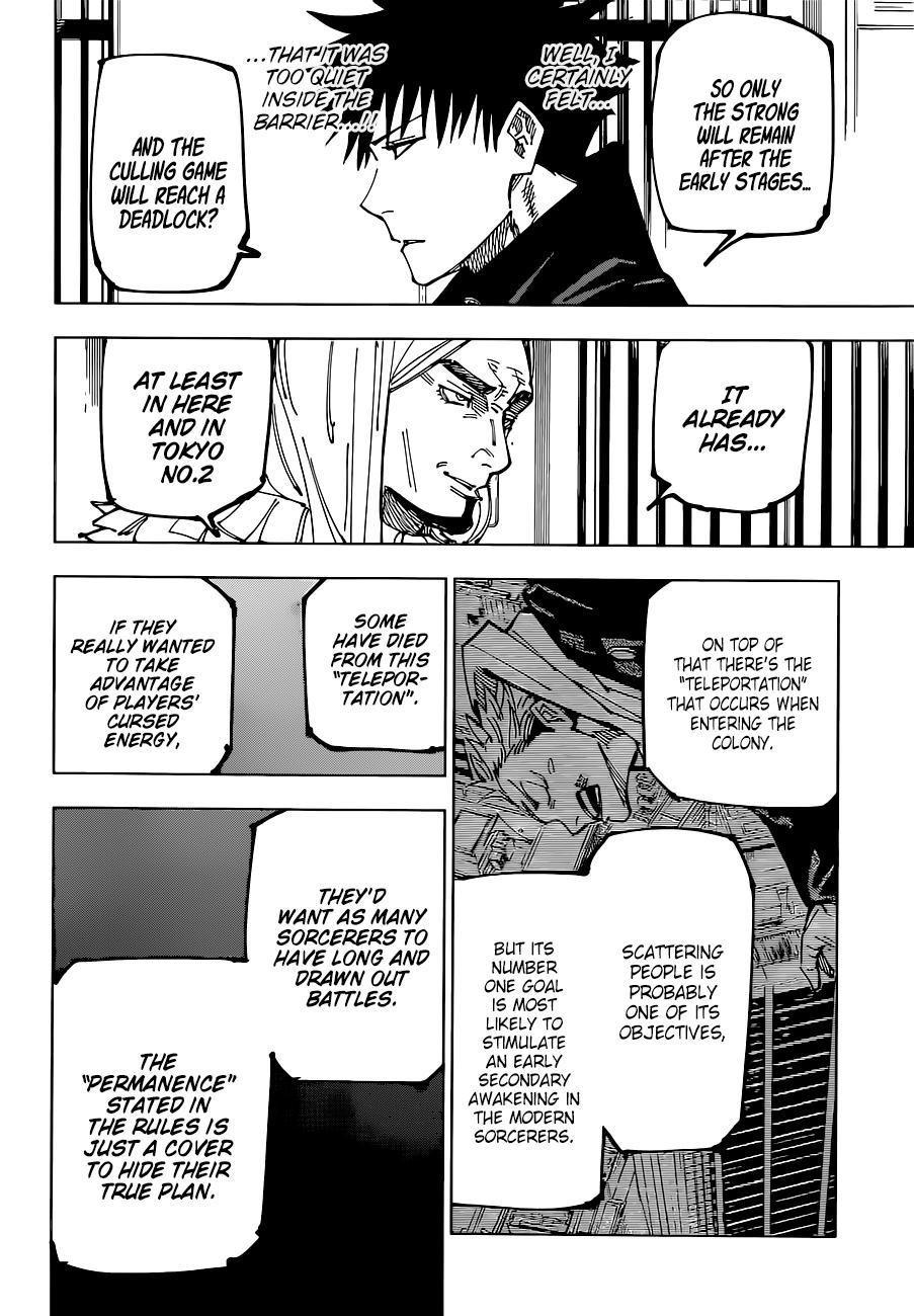 Jujutsu Kaisen Chapter 167 - JJK Read