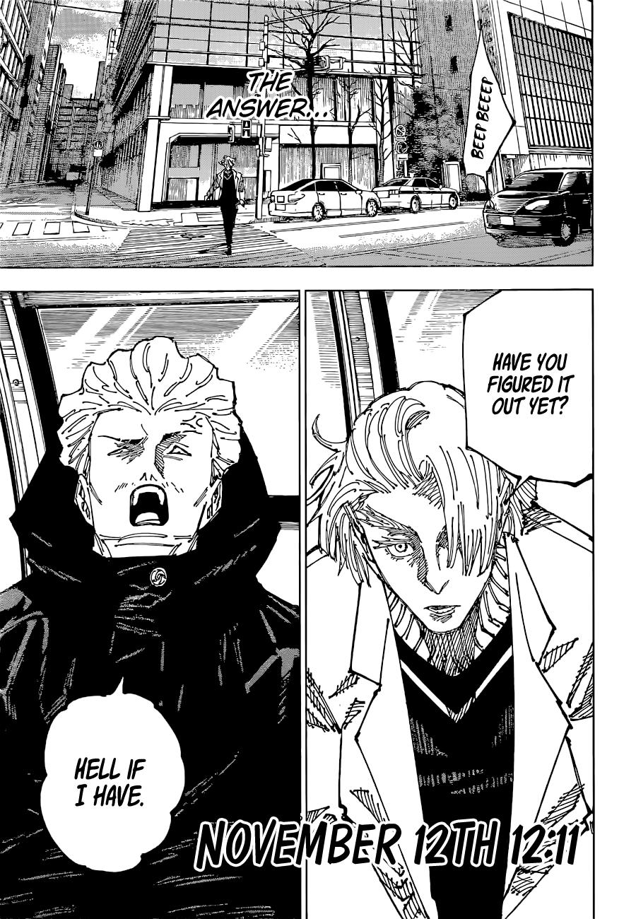Jujutsu Kaisen Chapter 181 - JJK Read